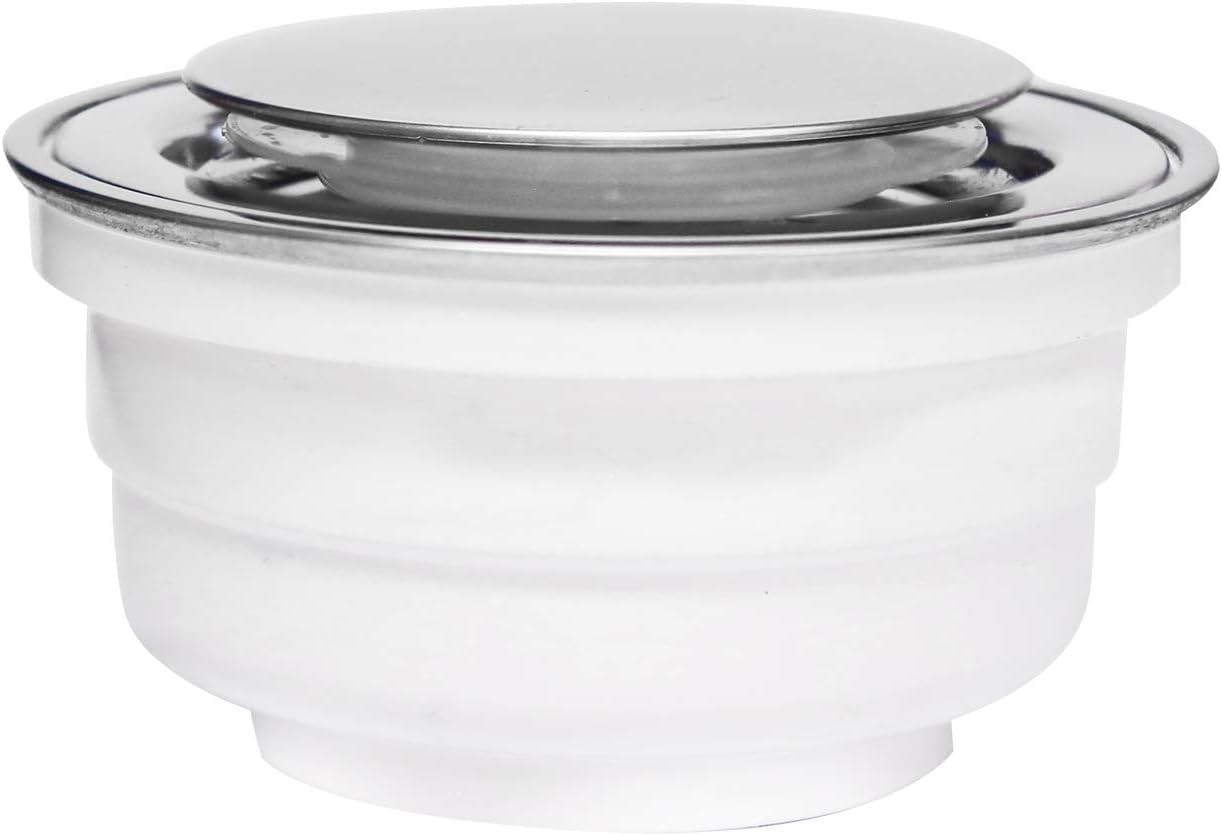 Fleximatic Coladera Universal Push, con Casquillo Reductor, ABS y Acero ...