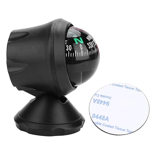 Nannigr Boat Compass, Ball Compass Durable ABS Marine Boat Car ...