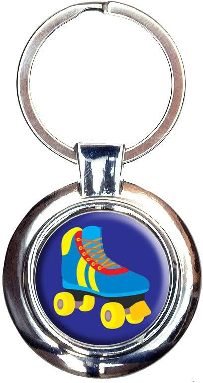 Roller Skate Skating Keychain Key Ring: Amazon.co.uk: Luggage