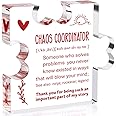 Amazon.com: TuSuQing Chaos Coordinator Thank You Gifts Bday Gifts for ...