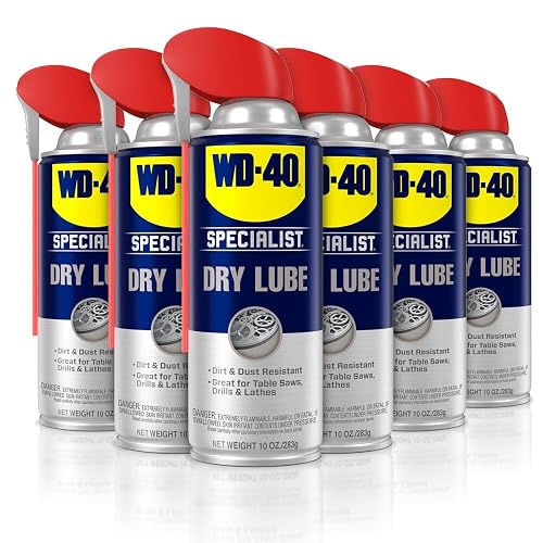 WD-40 Specialist Dry Lube with Smart Straw, Lubricant for Corrosion ...