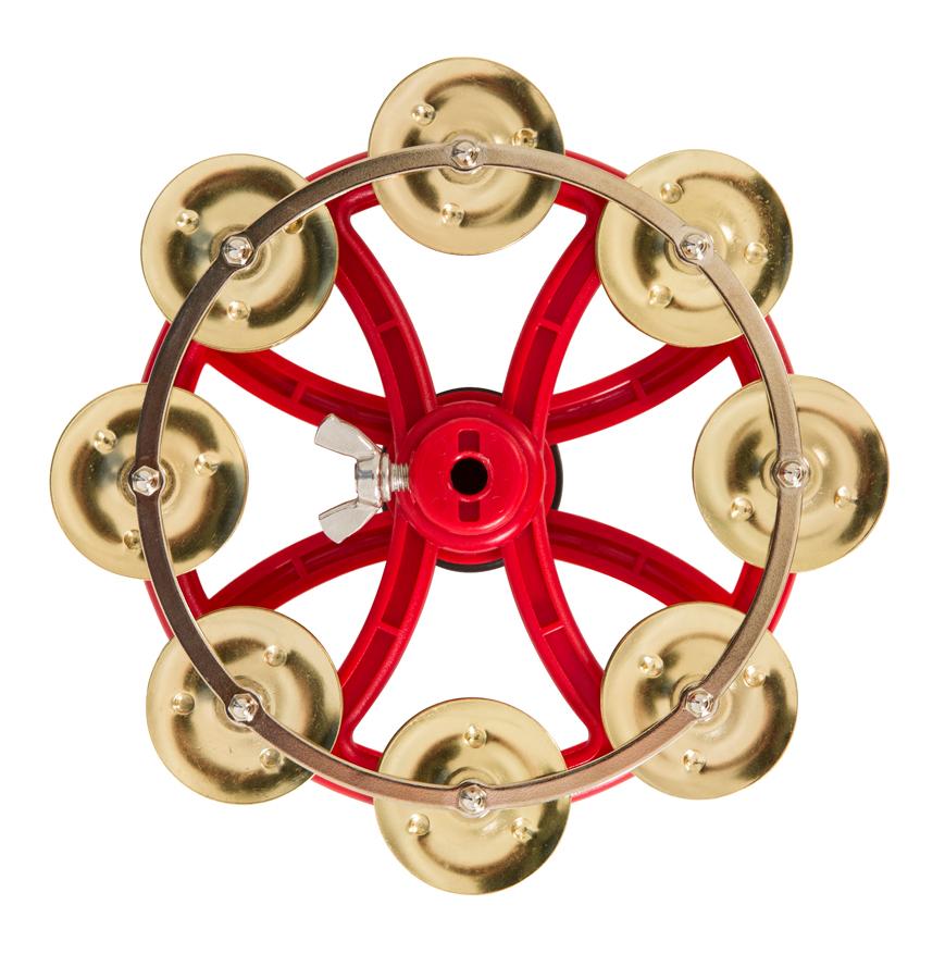 Amazon.com: Latin Percussion LP193B Click Tambourine New Brass Jingles ...