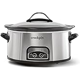 Amazon.com: Crock-Pot Programmable Slow Cooker (SCCPVP550-B): Home ...