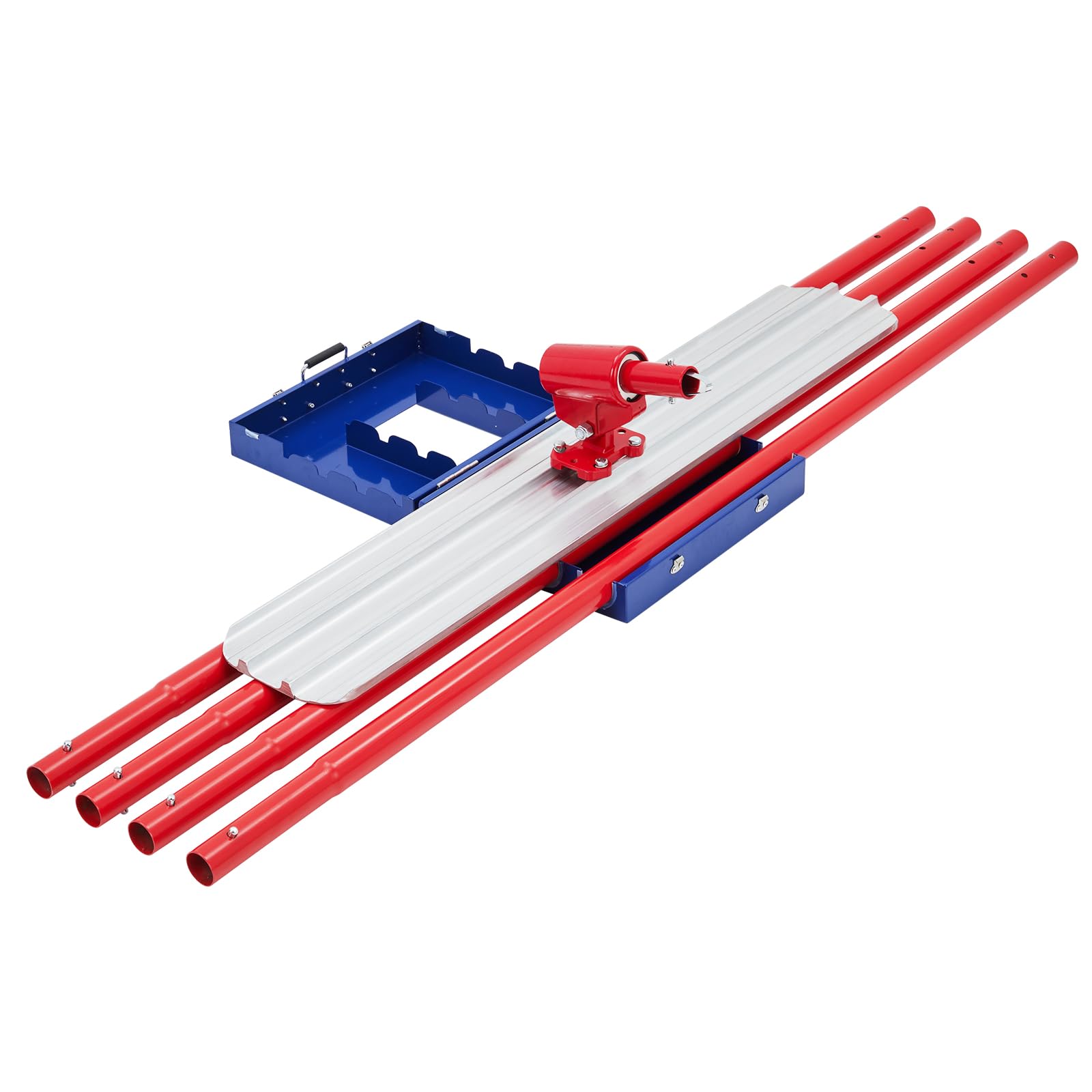 Towallmark Bull Float Magnesium Concrete Float, 48 x 8" Round End ...