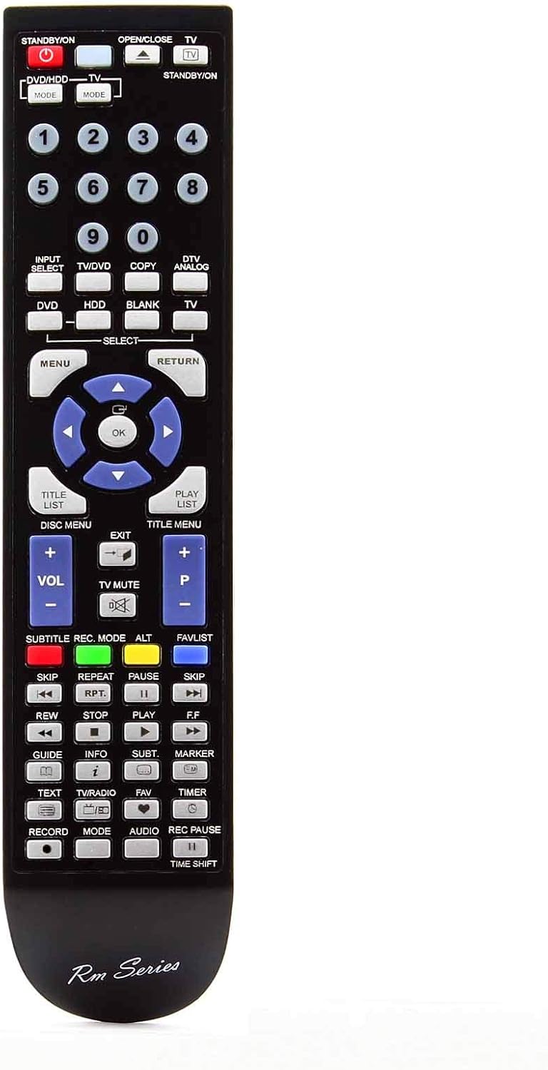 RM Series Replacement Remote Control for RMC12276: Amazon.co.uk ...
