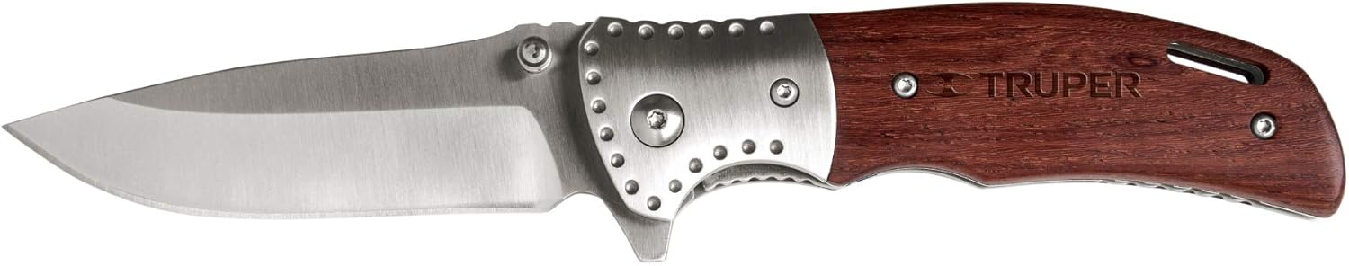 Truper NV-5, Navaja abatible dentada 5": Amazon.com.mx: Herramientas y ...