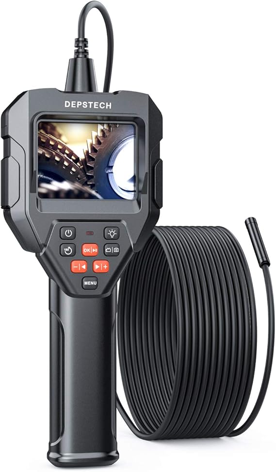 Amazon.com: Digital Hand-held HD Endoscope, DEPSTECH Borescope 2.8in ...