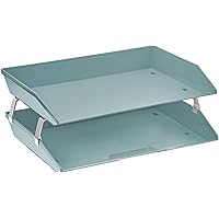 Amazon.com: Acrimet Facility 2 Tier Letter Tray Side Load Plastic ...