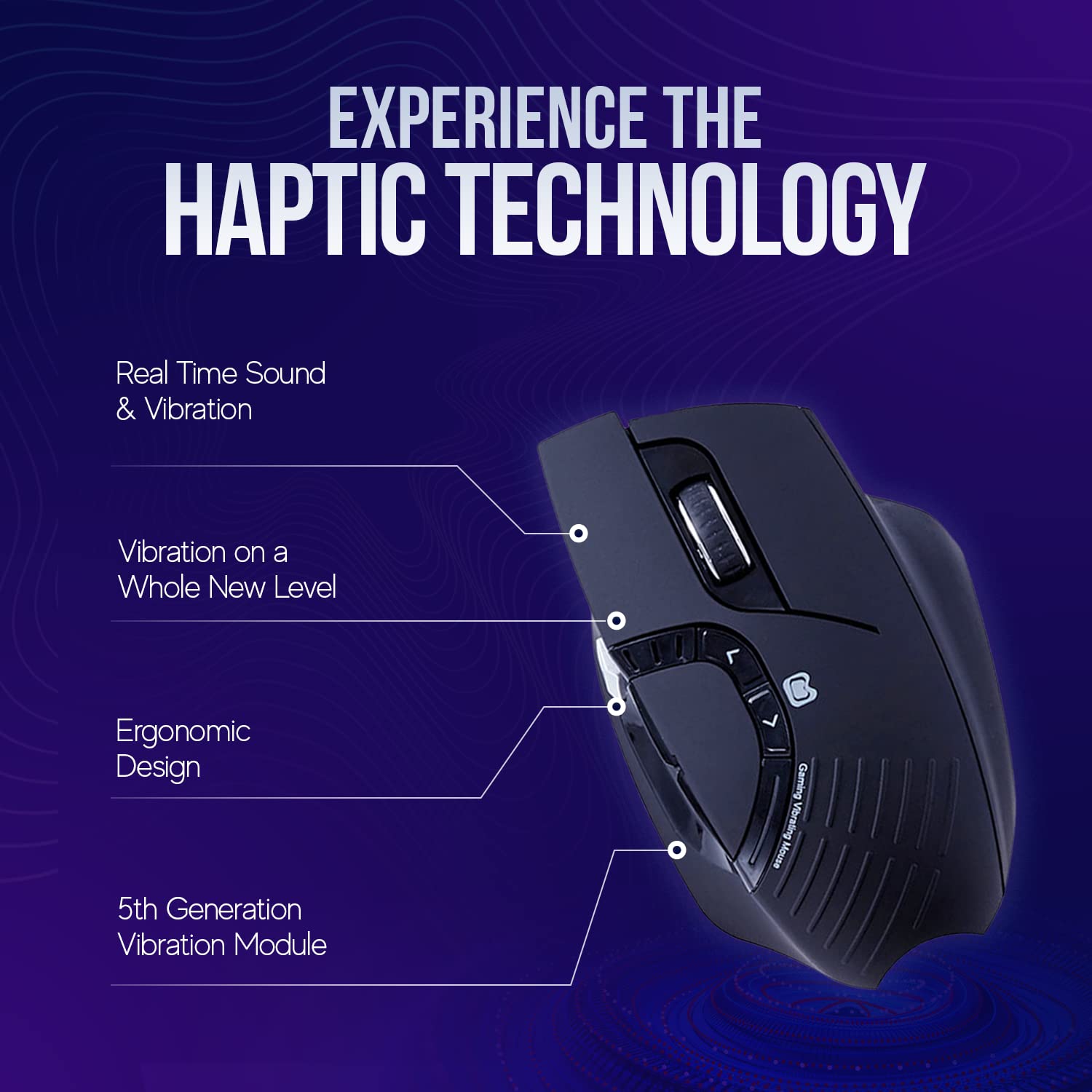 Mua BB 4D Vibration Gaming Mouse SM35 | Sound-Reactive Haptic Sensor | Unique FPS Gaming ...