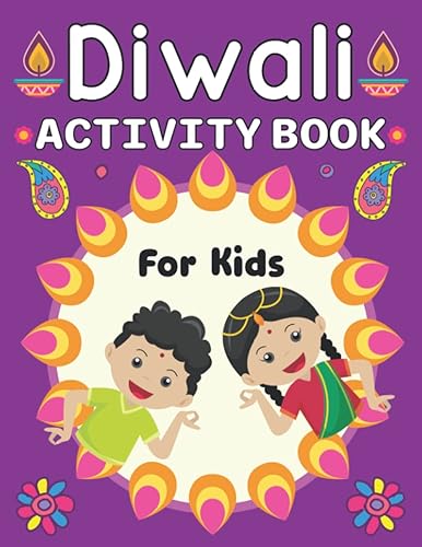 Diwali Activity Book For Kids: A Fun Workbook with Diwali themed ...