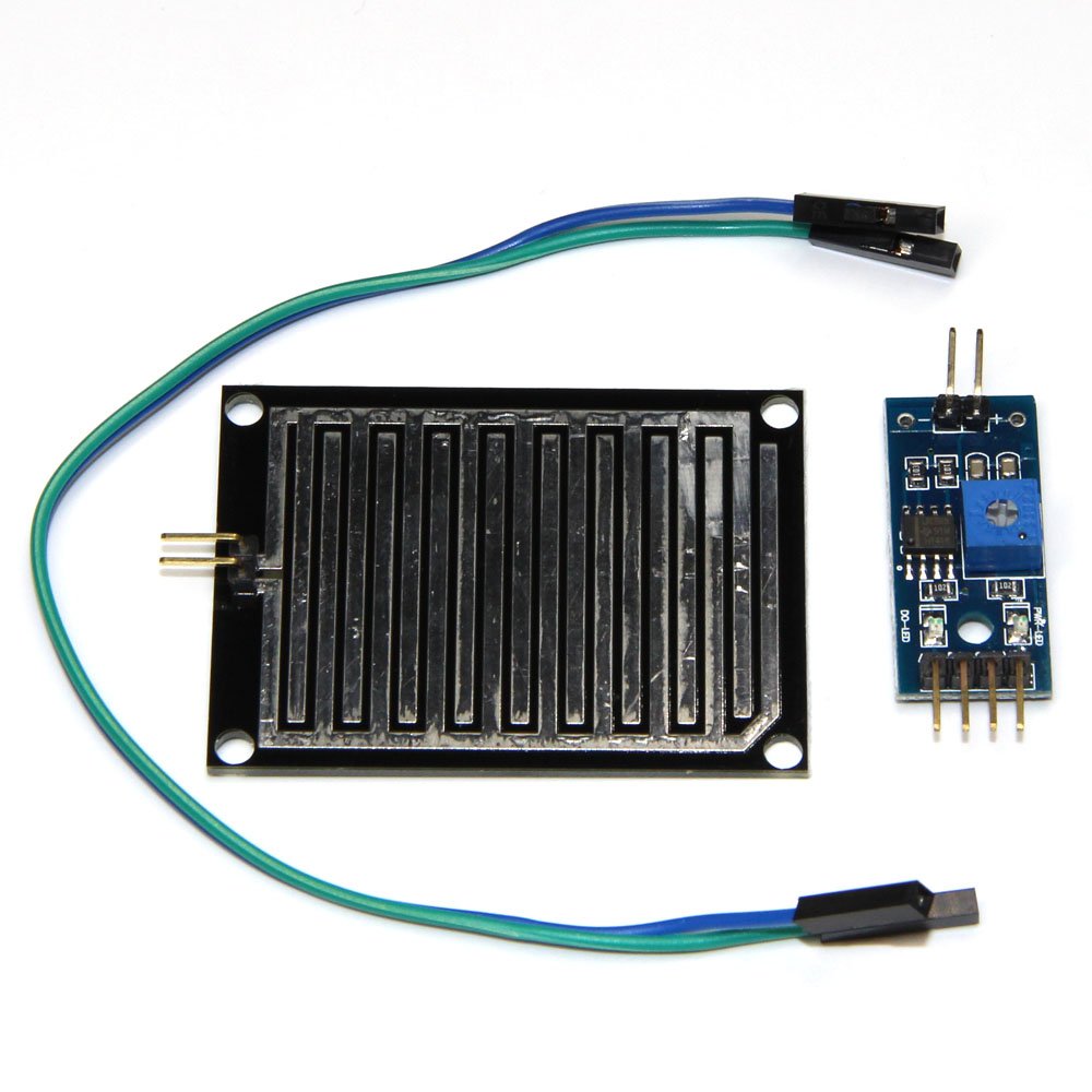 New Snow/Raindrops Detection Sensor Module Rain Weather Module Humidity ...