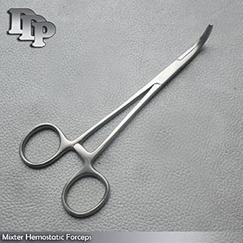 Amazon.com: Stainless Steel Right Angle Angled Hemostat Forcep 5.5 ...