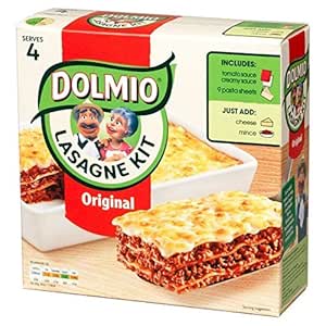 Dolmio Lasagne Meal Kit Original - 807g (1.78lbs): Amazon.com: Grocery ...