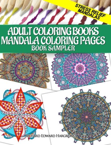 Amazon.com: Adult Coloring Books Mandala Coloring Pages Book Sampler ...