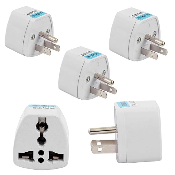 Hi-PLASST 3-Prong Universal Electrical AC Wall Plug: Amazon.in: Electronics