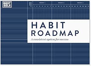 Amazon.com : Habit Roadmap by BestSelf - Visual Tool to Establish and ...