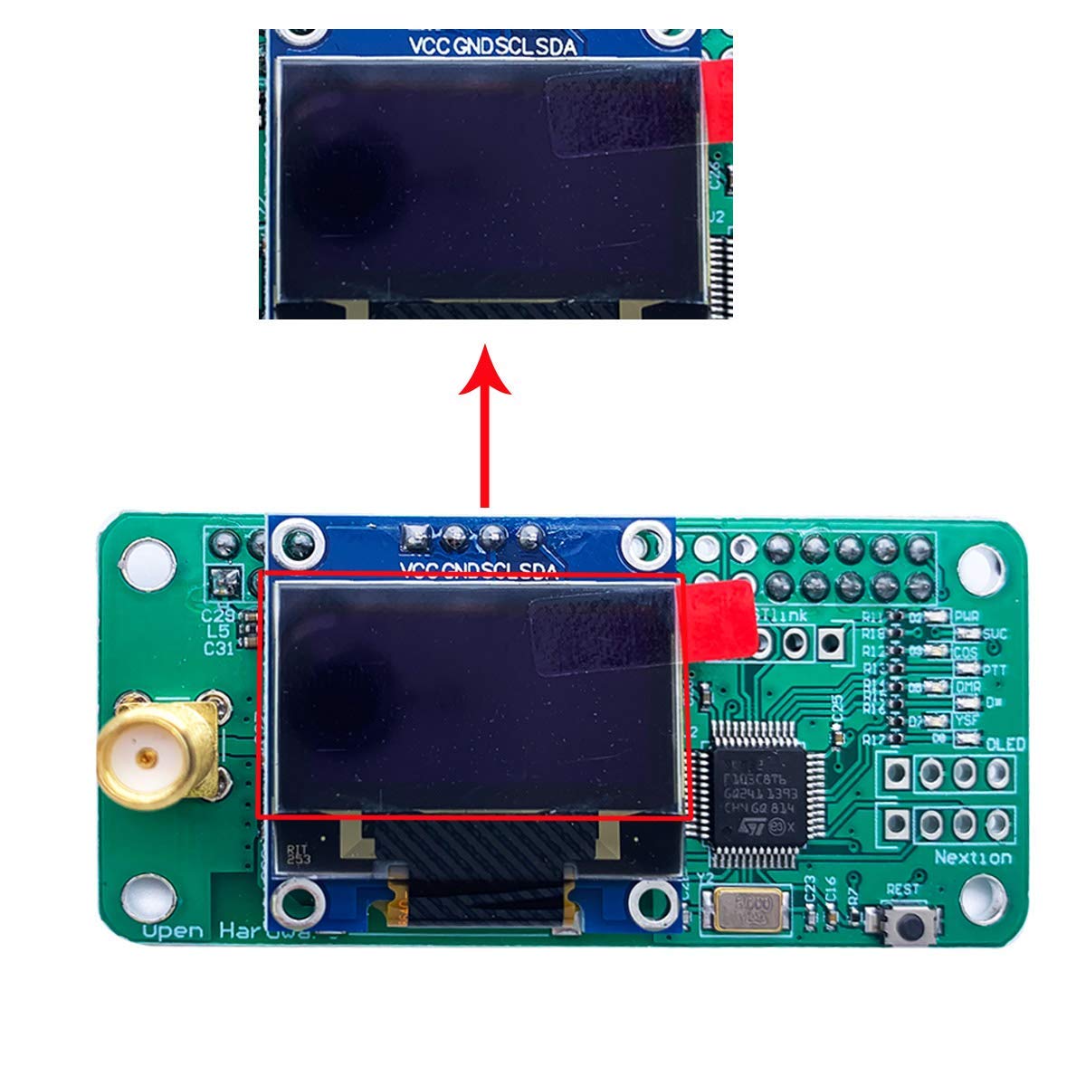 Mua MMDVM Hotspot Spot Radio Station+ Antenna + OLED with Screen ...