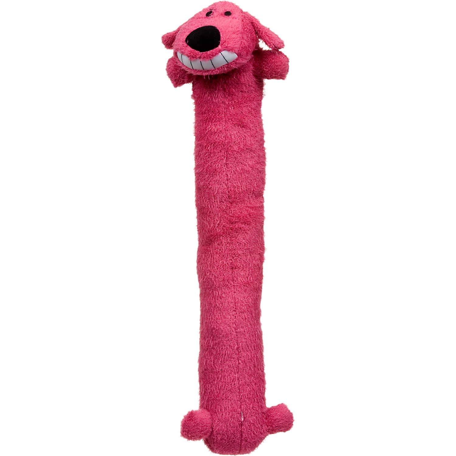 Multipet's Original Loofa Jumbo Dog Toy in Assorted Colors, 24-Inch