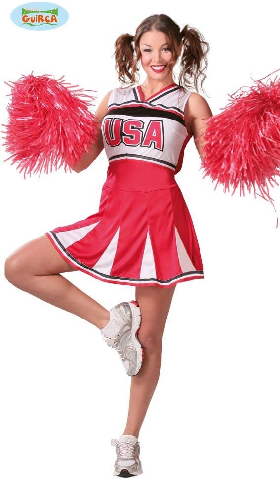 Fiestas Guirca Adult cheerleader costume – BigaMart
