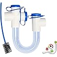 Amazon.com - 3/4 Clear PVC Condensate Trap P Trap With Cleaning Brush ...