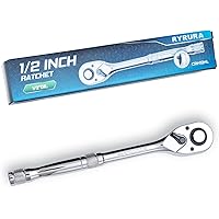 Amazon.com: Ryrura 1/2-Inch Drive Ratchet Wrench,Standard Socket Wrench ...