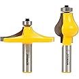 Yonico Router Bits Handrail Set Lrg Thumbnail & Beaded 1/2-Inch Shank ...