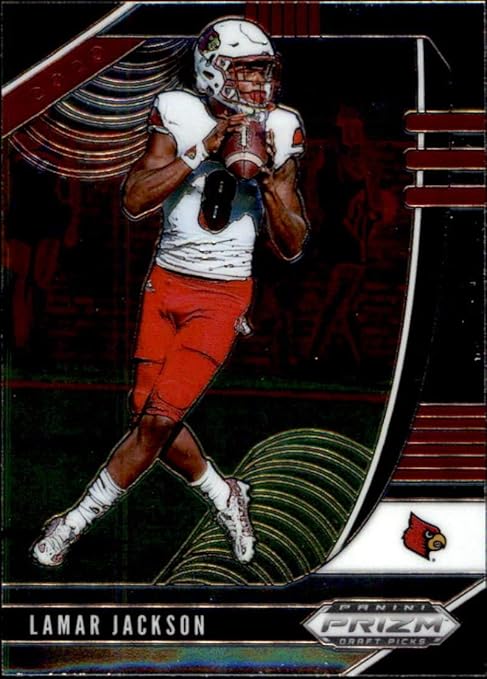 Amazon.com: 2020 Panini Prizm Draft Picks #63 Lamar Jackson Louisville ...