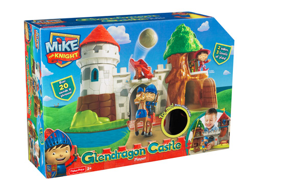 Fisher-Price Mike The Knight: Glendragon Castle Playset : Amazon.com.au ...