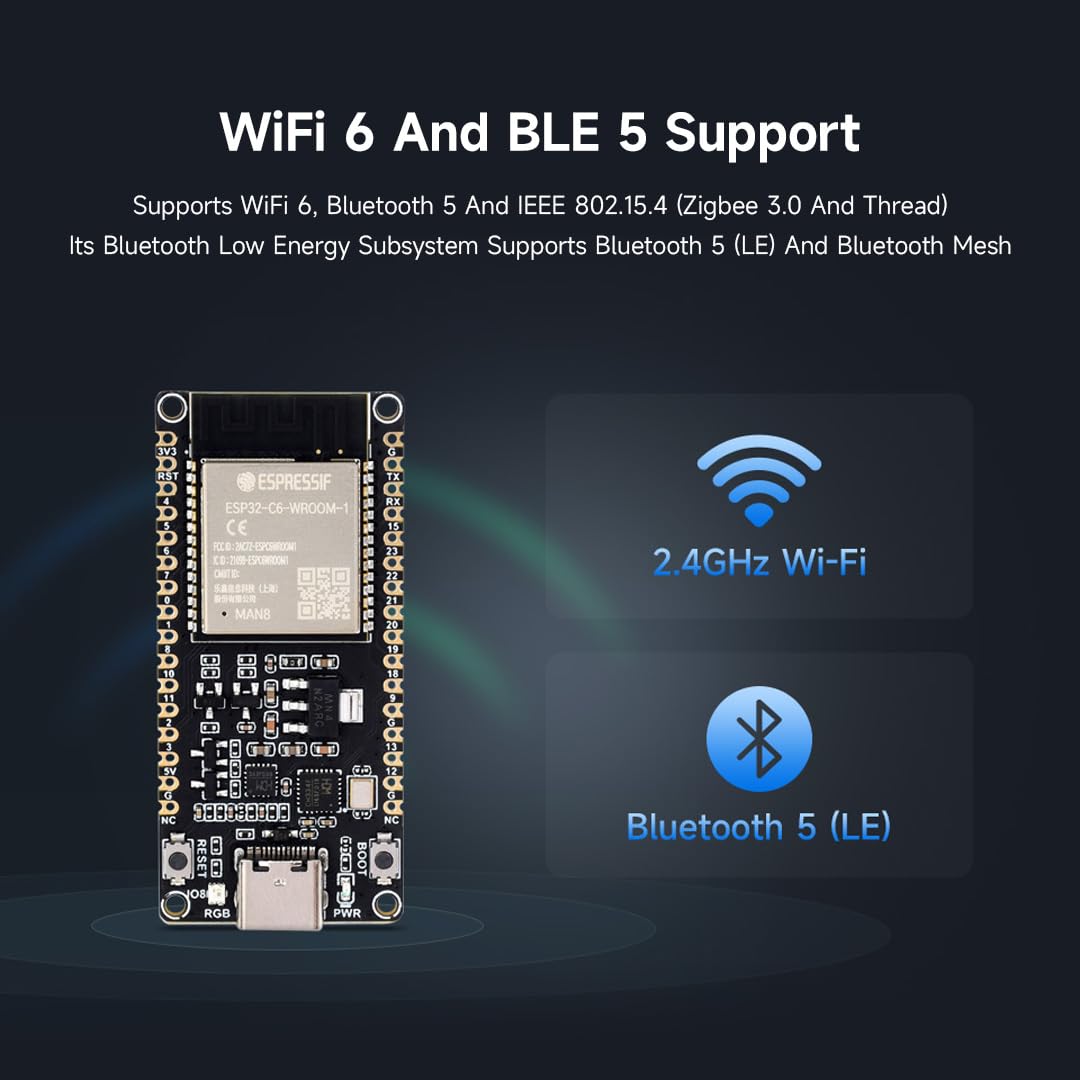 Mua Waveshare Esp32 C6 Microcontroller Wifi 6 Development Board 160mhz Single Core Processor