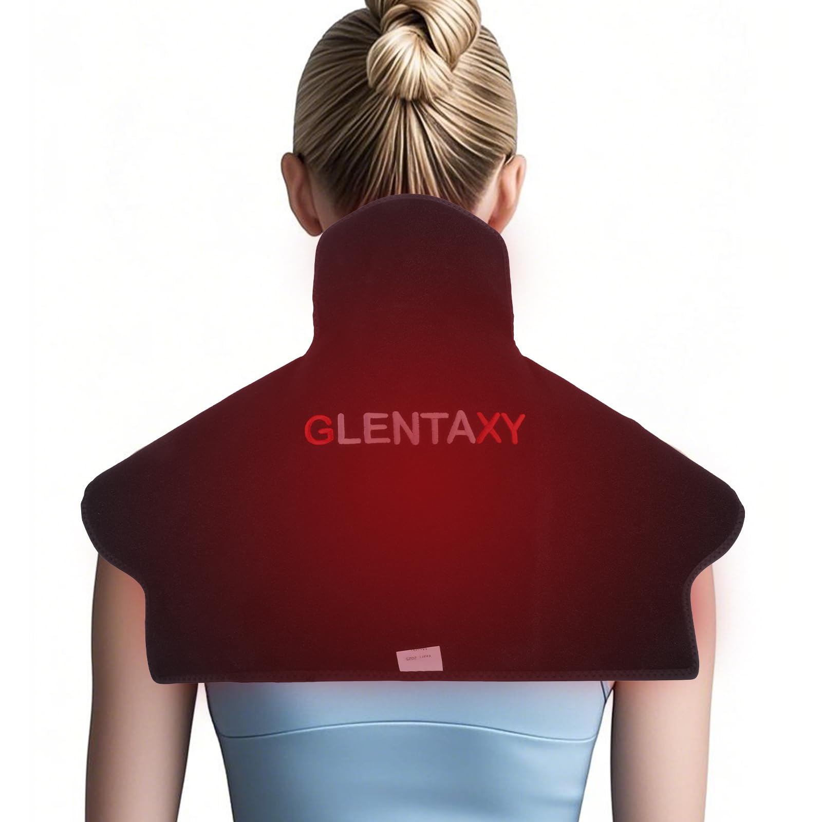 GLENTAXY Red Light Therapy for Neck Shoulder Back Pain Relief with 288 ...