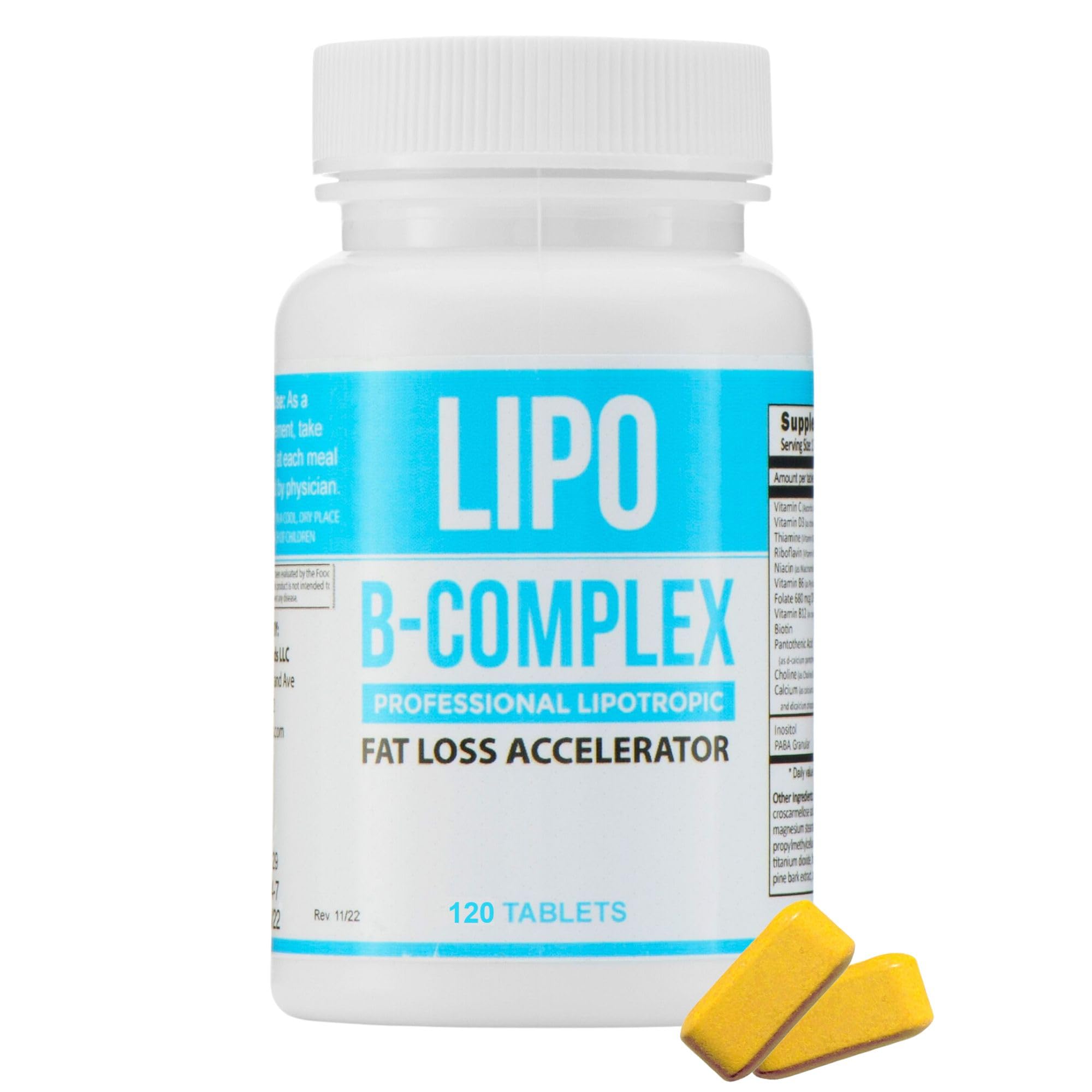 Mua Lipo B-Complex LIPO BC Tablets Lipotropic Tablets for Energy and ...