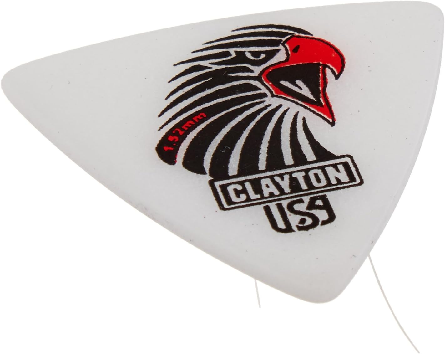 Amazon.com: Clayton Picks SHARP ACETAL/POLYMER PICK ROUNDED TRIANGLE 1 ...