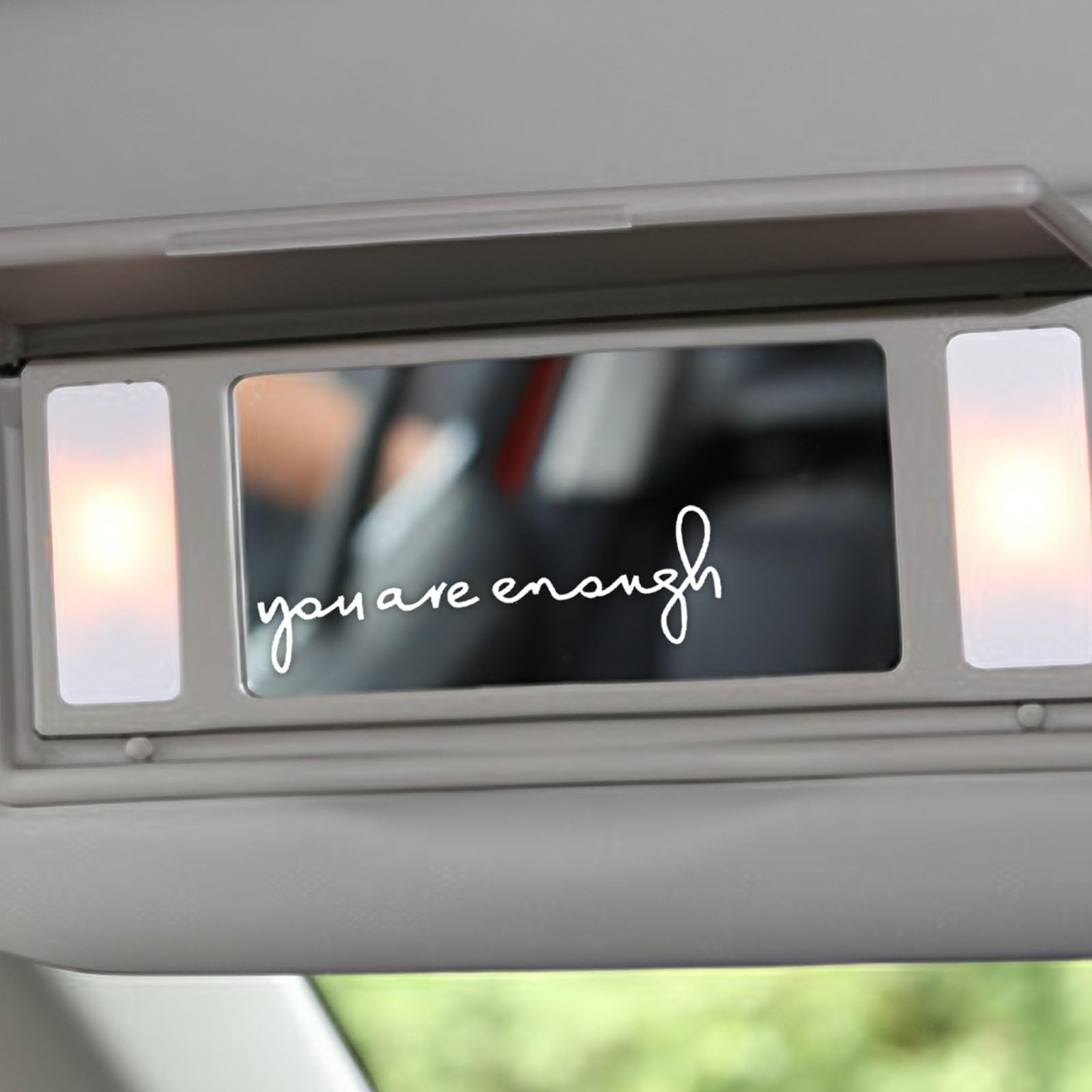 Mua Hirificing Hirificing You are Enough Rearview Mirror Decal Vinyl ...