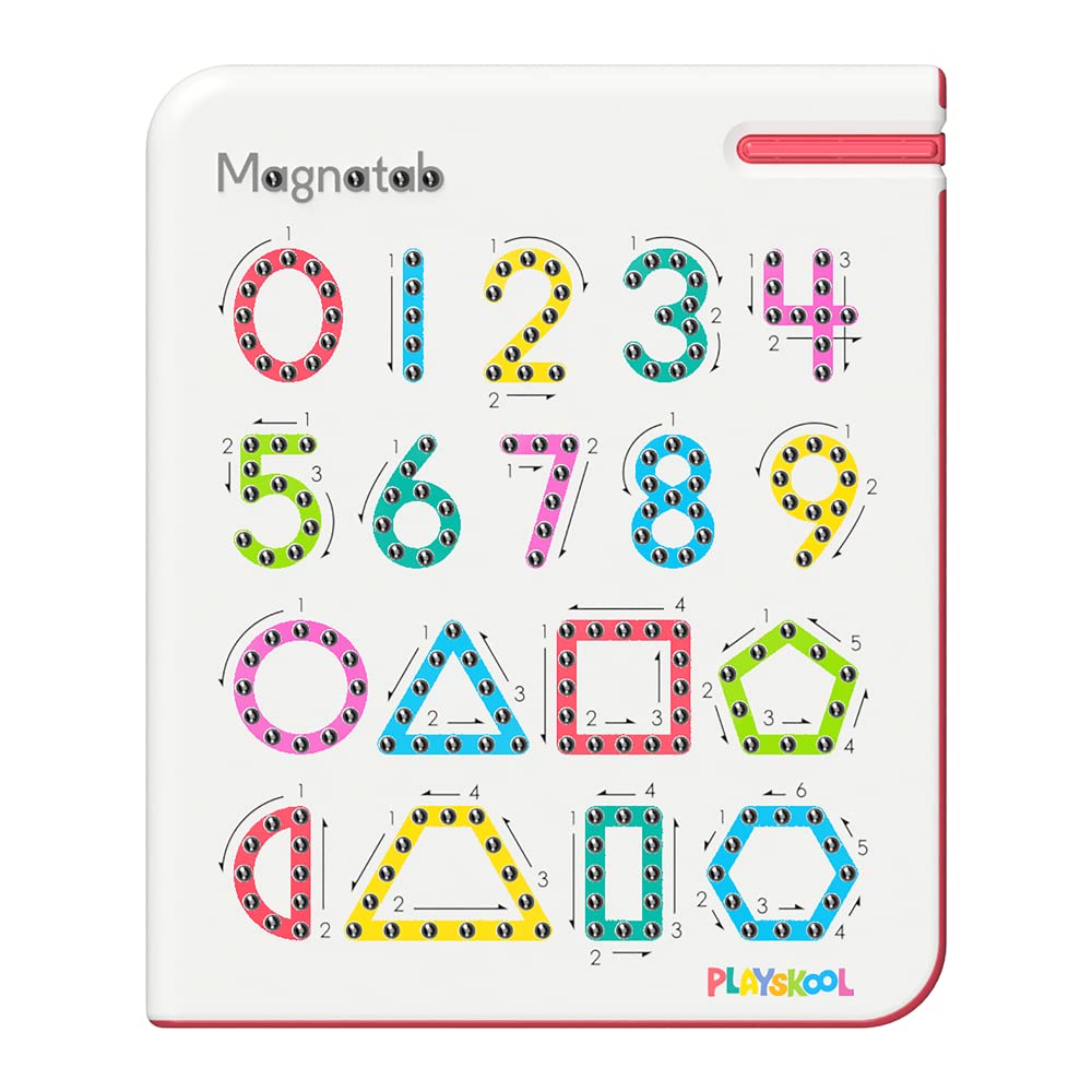 Mua Magnatab — Numbers and Shapes — Magnetic Board Toy Letter Tracing ...