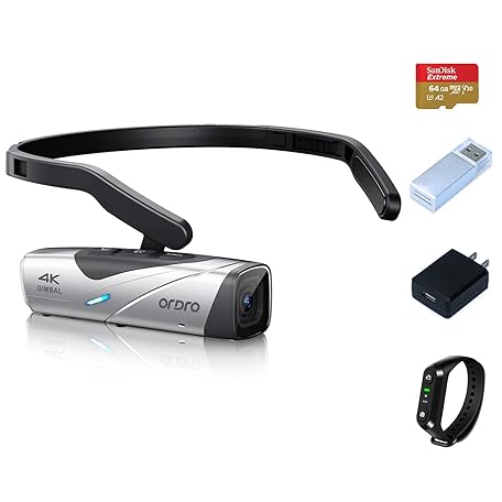 Mua ORDRO EP8 Combo 4K Head-Mounted Video Camera, Ultra HD 4K 60FPS ...