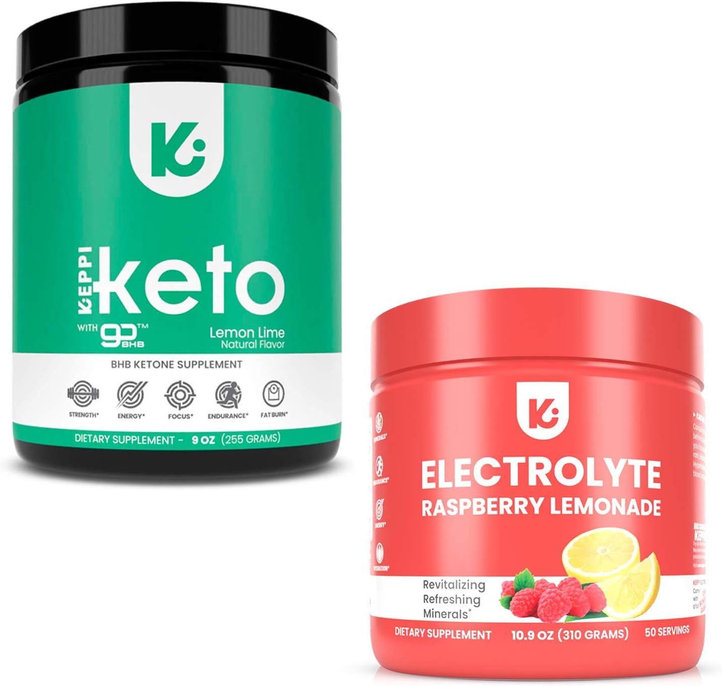 Amazon.com: KEPPI Exogenous Ketones and Electrolytes Bundle ...