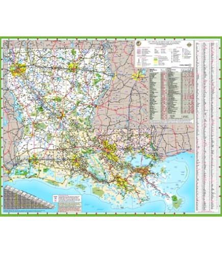 Louisiana Zip Code Map