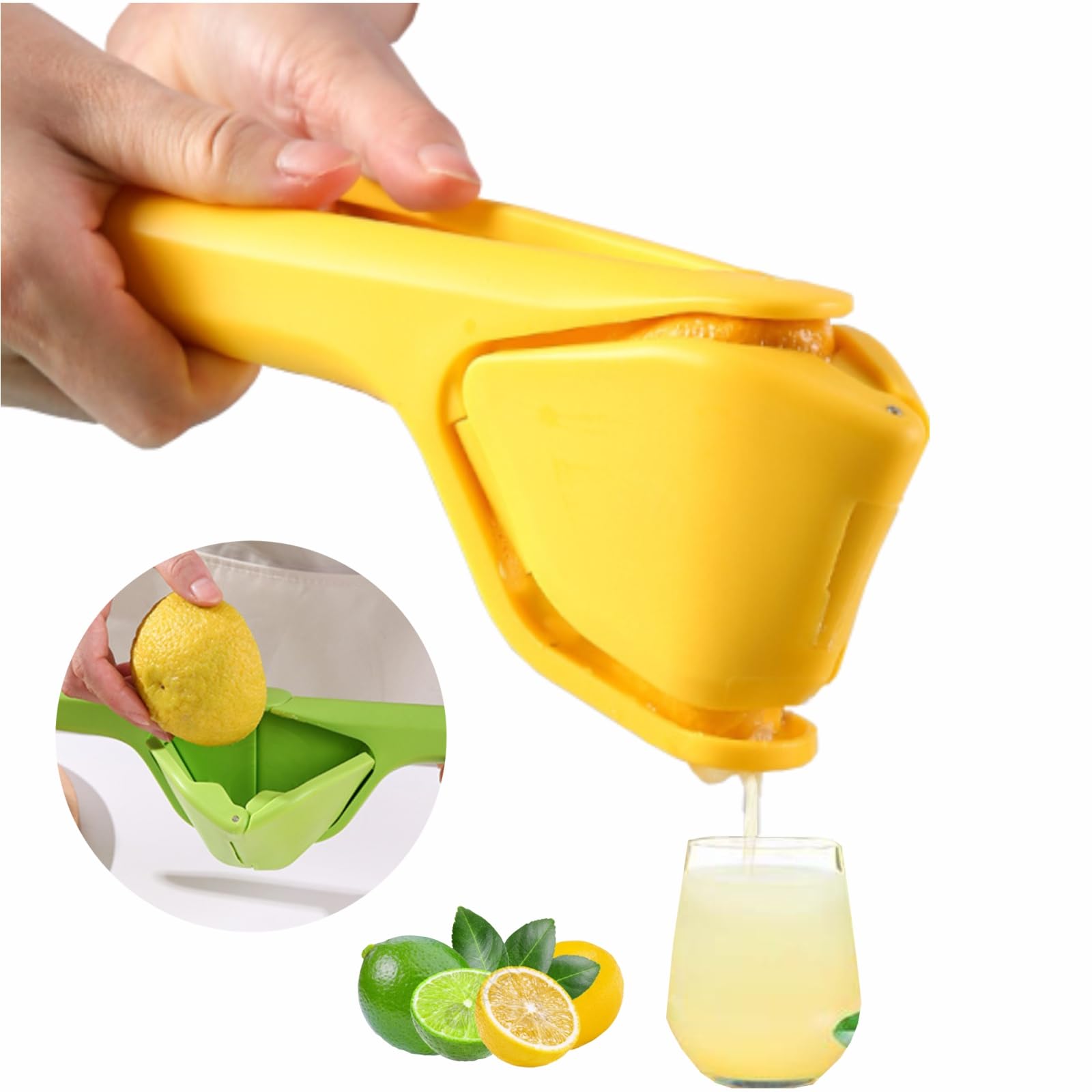 iStarcas Lemon Squeezer, Effective at Squeezing Out Juice, Easy-to-Use, Very Sturdy, Lemon ...