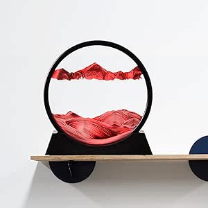 Amazon.com: 3D Deep Sea Moving Sand Art,Relaxing Kinetic Sandscape Art ...