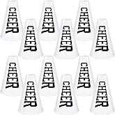 Amazon.com: DEEKIN 36 Pieces Red Megaphone Party Accessory Cheer ...