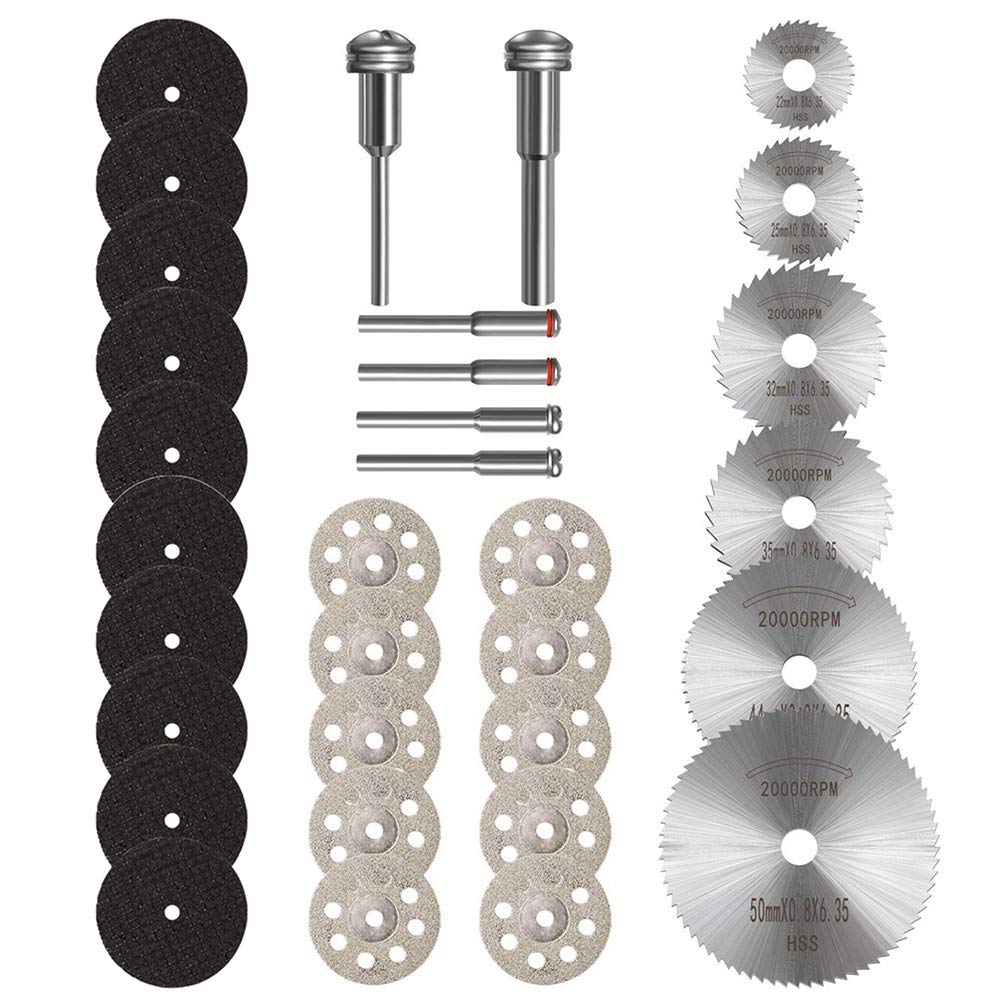 Cutting Wheels Set Rotary Tool Accessories, 10pcs Resin Cutting Off ...
