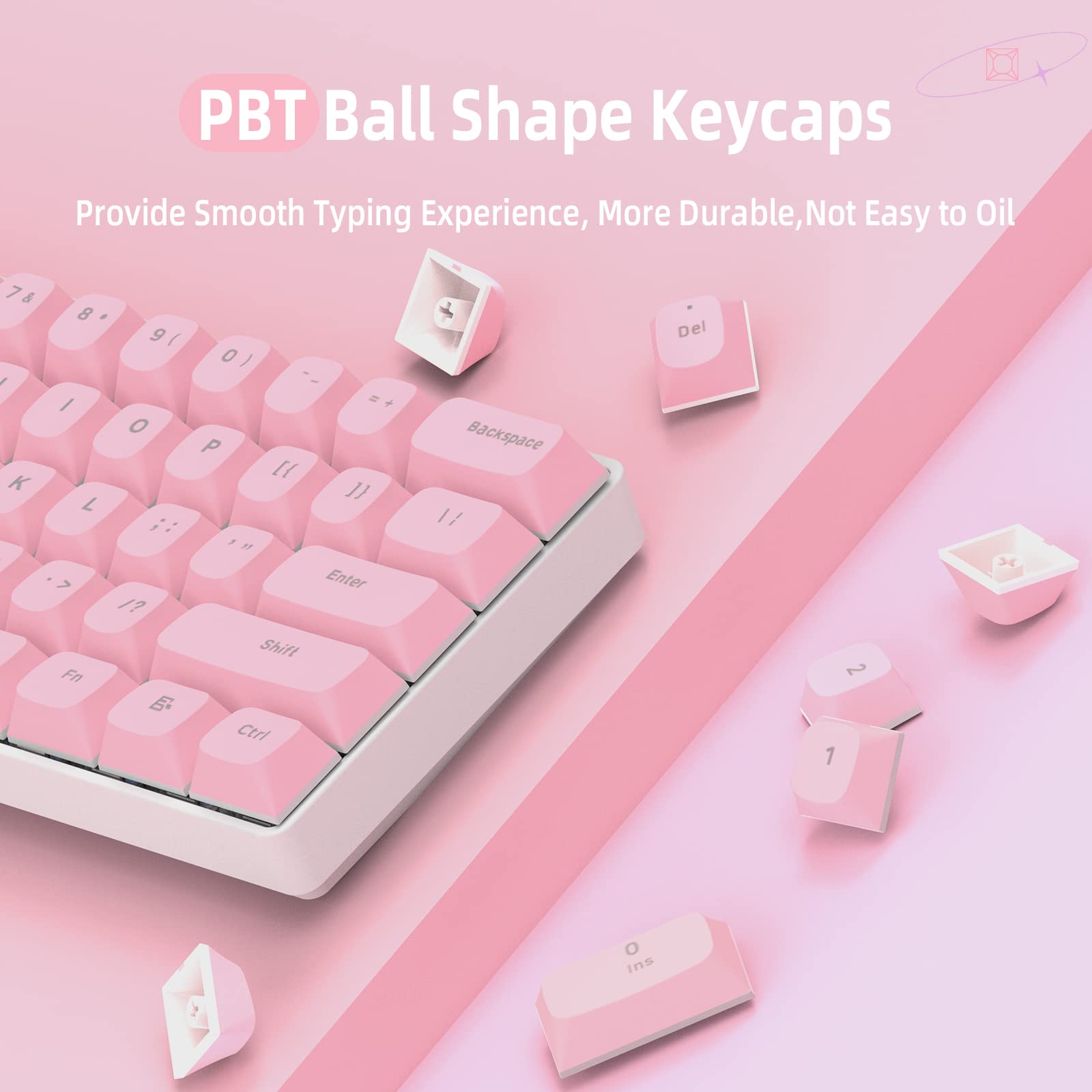 Mua 117 Key Custom PBT Keycap Set Double Shot OEM Profile for 61/68/87 ...