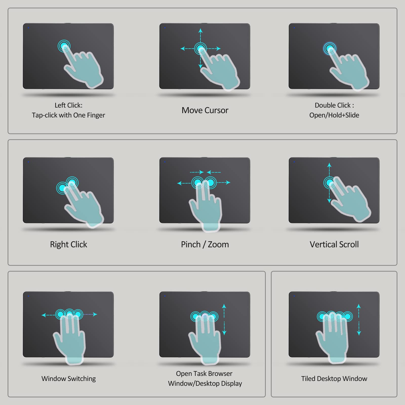 Mua Trackpad Touchpad for PC, Wired Ultra Slim USB Trackpad, Sensitive ...