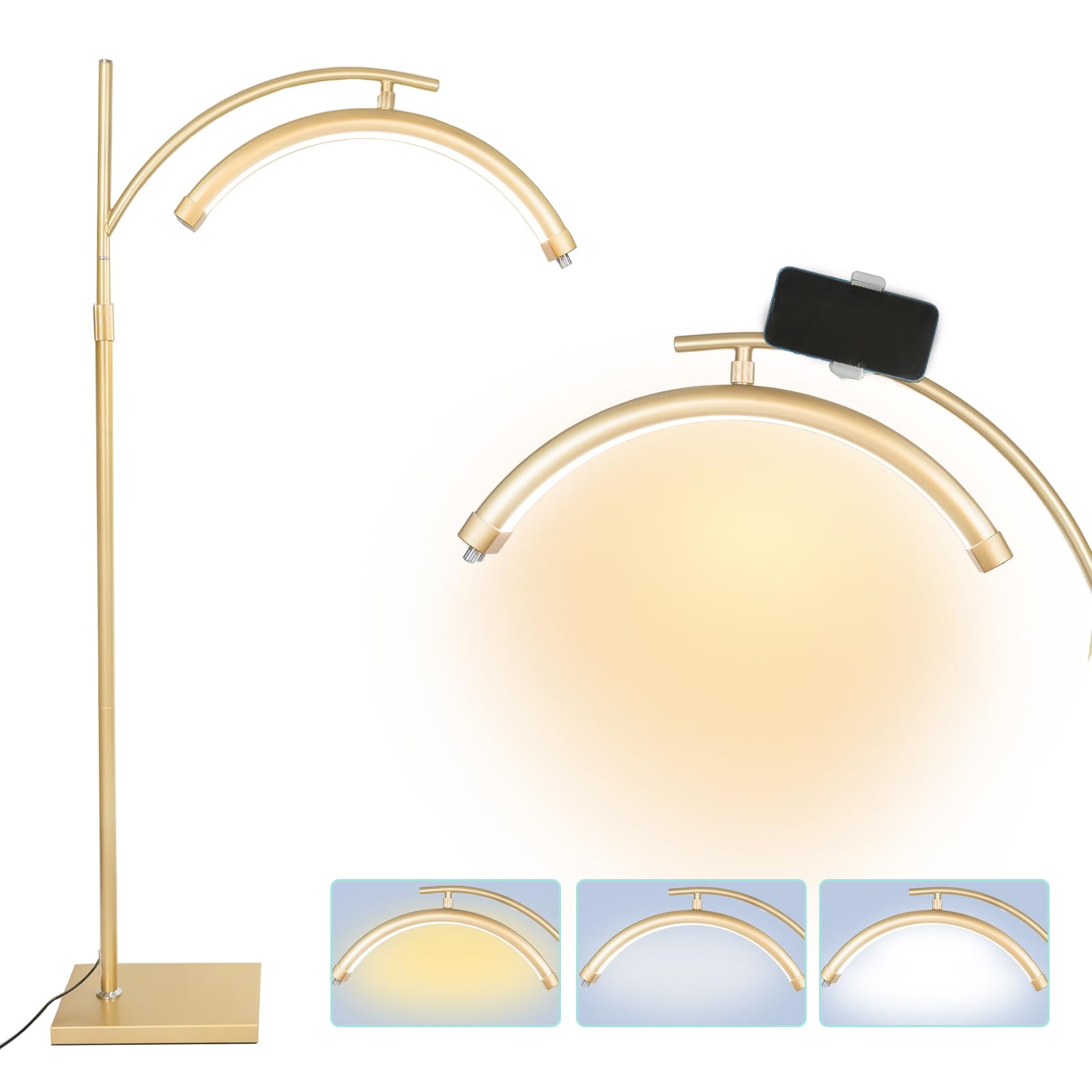 Heshenyqi Lash Light Esthetician Light for Eyelash Extensions, LED ...