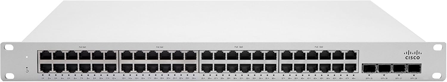 Cisco Meraki MS225-48LP Géré L2 Gigabit Ethernet Gris: Amazon.co.uk ...