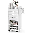 Amazon.com: LOKO Rolling Storage Drawer Cart, Mobile Storage Cabinet ...