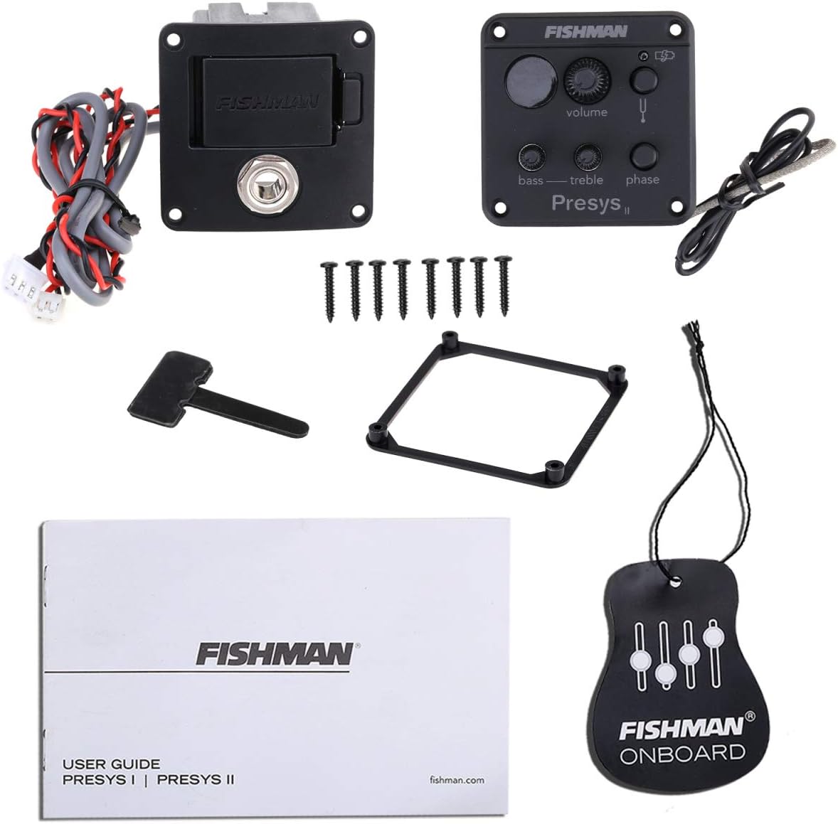 Fishman Presys II On-board Akustikgitarren Preamp Tonabnehmer Piezo ...