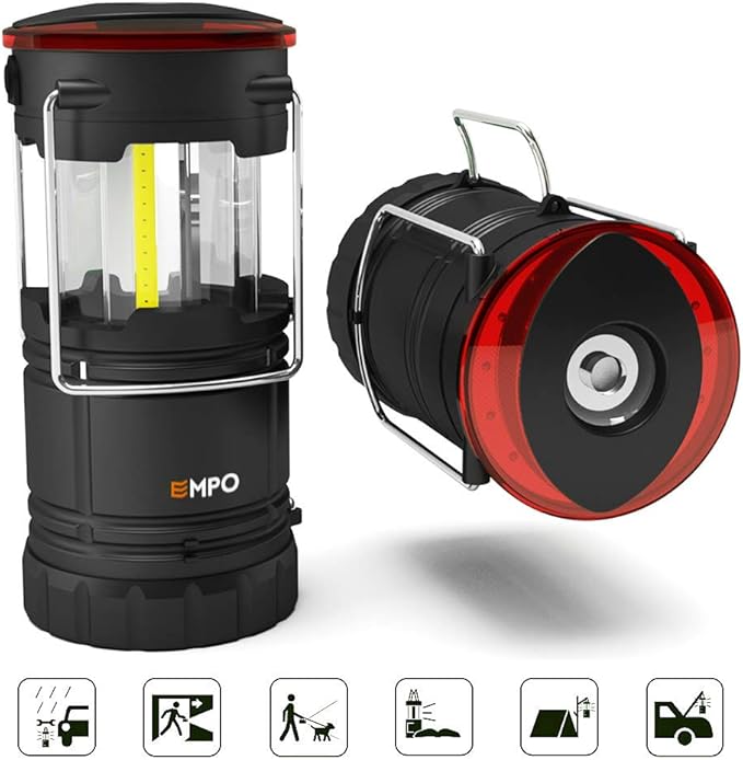 Linterna LED Acampada portátil luz Intermitente Exteriores-Brillante ...