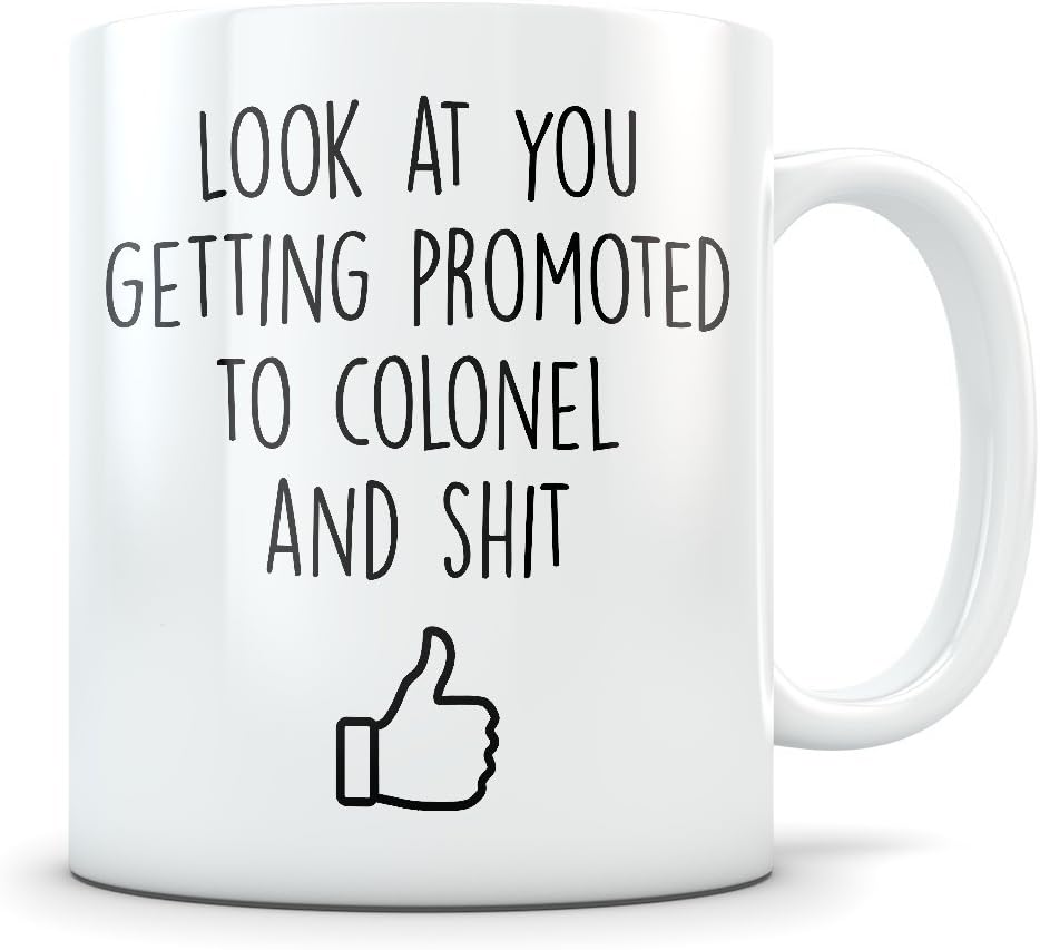 Amazon.com: Colonel Promotion Gift for Men and Women - Promoted ...