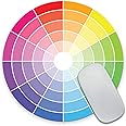 Amazon.com: Amcove Color Wheel Circle Mouse Pad - Mousepad - CoWorker ...
